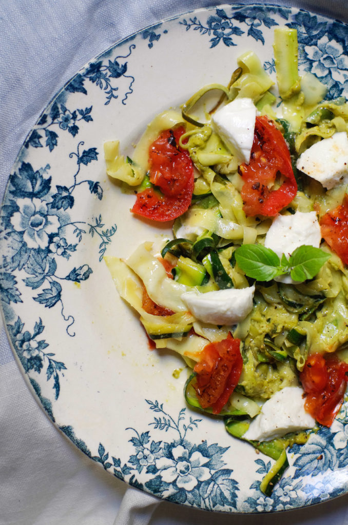 Tagliatelles de courgettes à l'italienne - La recette de Pourdebon