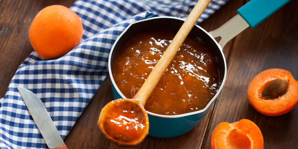 La confiture d'abricots