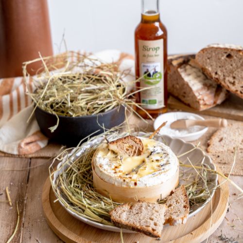Camembert fumé au foin - Recette du Blog Pourdebon.com