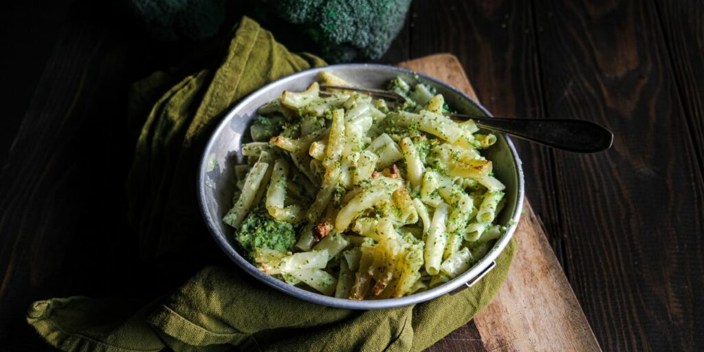 Green mac and cheese : la recette