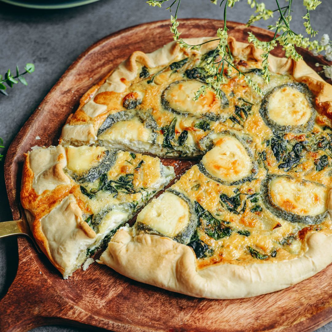 Quiche aux épinards et au chèvre - blog Pourdebon.com