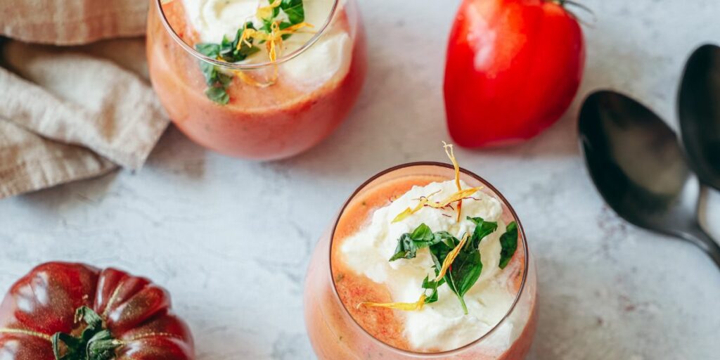 Gaspacho à la tomate : une recette du blog Pourdebon.com