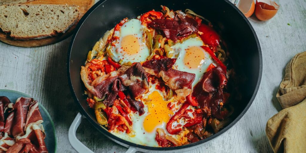 Piperade basque - recette blog Pourdebon.com