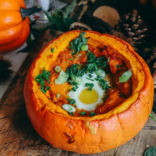 Courge Patidou farcie à la viande hachée - Blog de Pourdebon.com