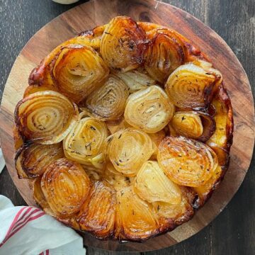 Tarte tatin à l'oignon - Blog de Pourdebon.com