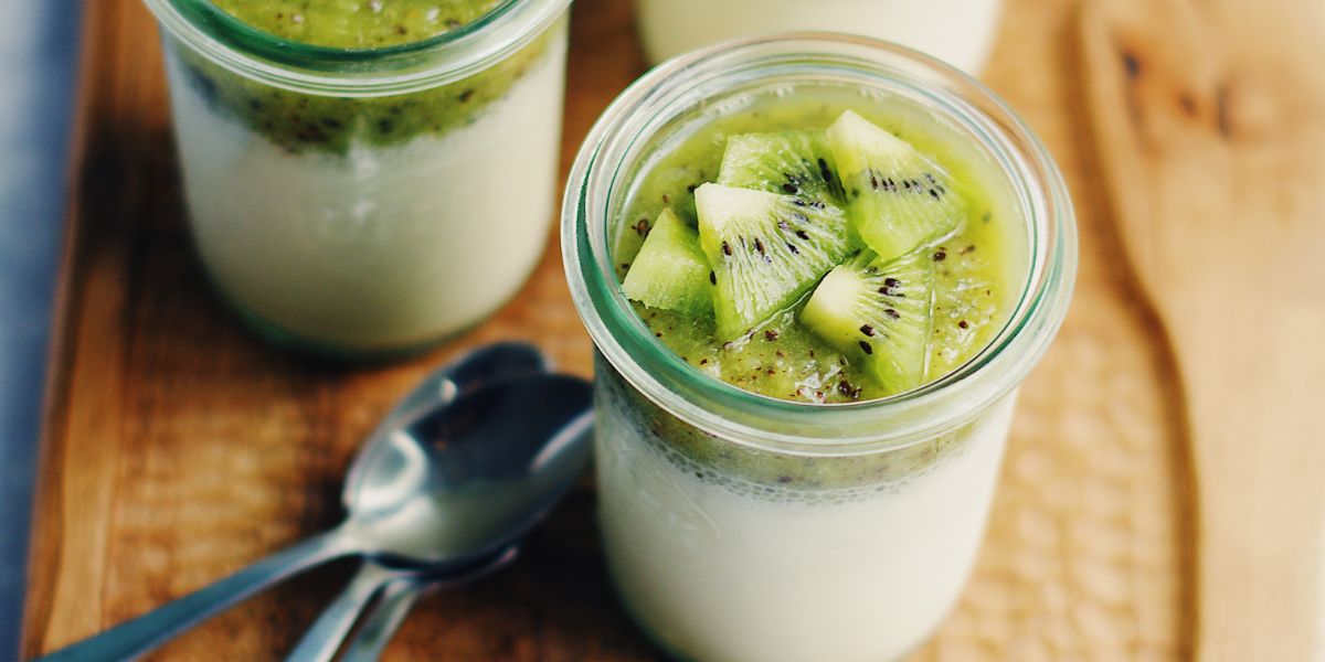 Panna cotta au kiwi - blog.pourdebon.com