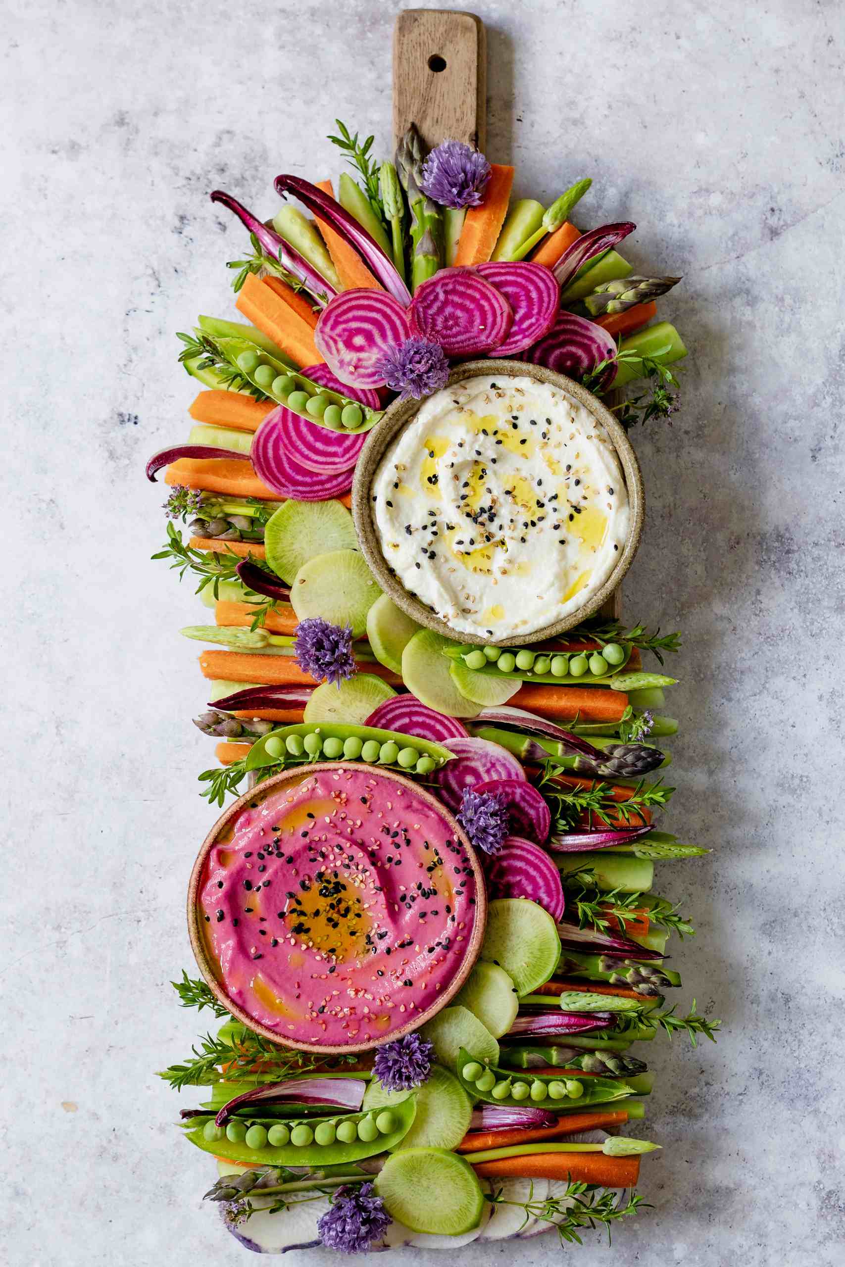 Plateau apéro aux légumes de printemps - Blog de Pourdebon.com