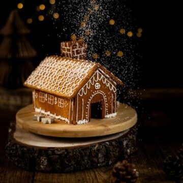Maison de Noël en biscuit - Blog de Pourdebon.com