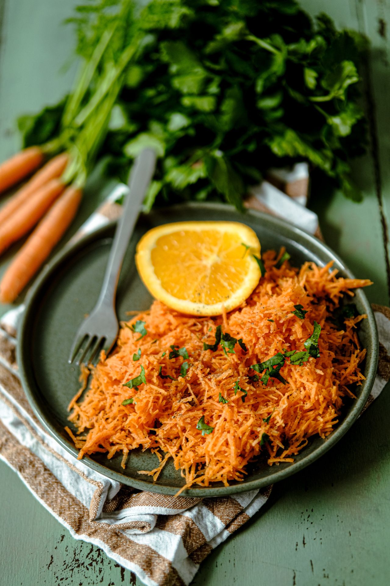 Carottes râpées à l'orange - Blog de Pourdebon.com