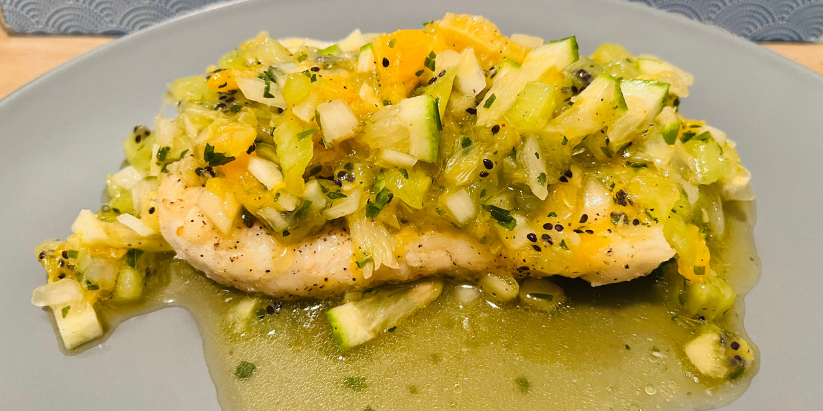 Filet de Julienne sauce peps de Mathieu